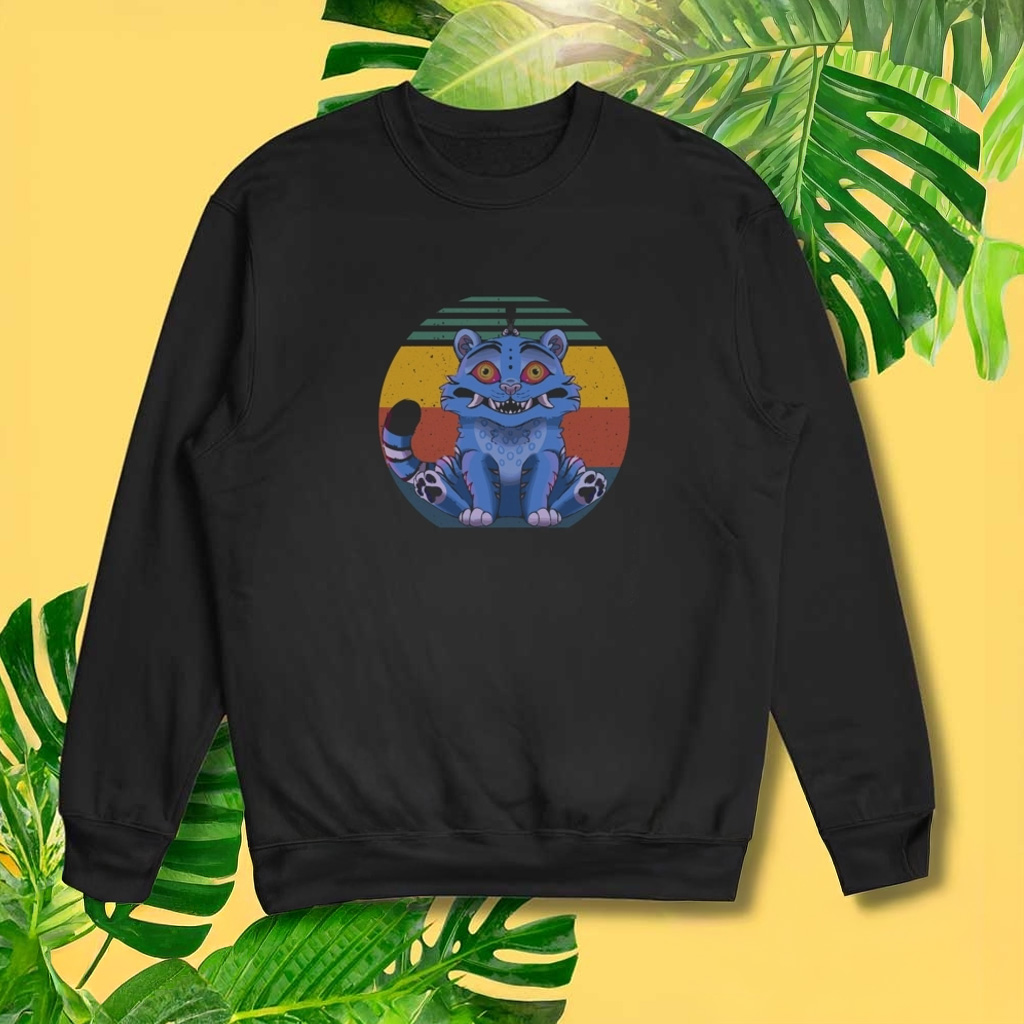 Blue Tiger And Magpie Jinus Pets From Kpop Demon Hunter Sweatshirt Fan ...